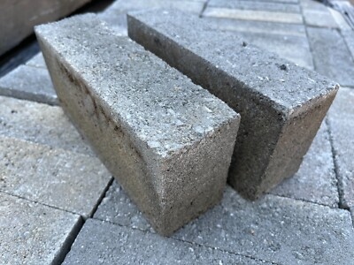 Concrete Bricks/ Concrete Common Brick/ 100 bricks @£45 (45p each ...