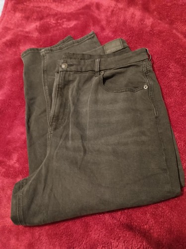 American Eagle Women's Plus Size 20 Short Stretch Curvy Mom Jeans Black ...