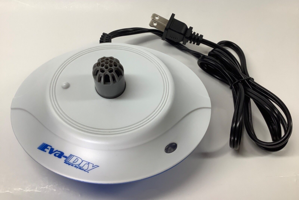 Eva-Dry Mini Dehumidifier Air Dry System with Drying Base AE-50 Dry Wet ...