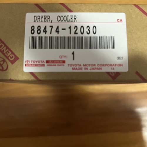 GENUINE Toyota 88474-12030 DRYER, COOLER 8847412030 OEM | eBay