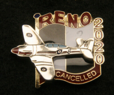 2020 NATIONAL CHAMPIONSHIP RENO AIR HAT PIN Sea Fury Dreadnought ...