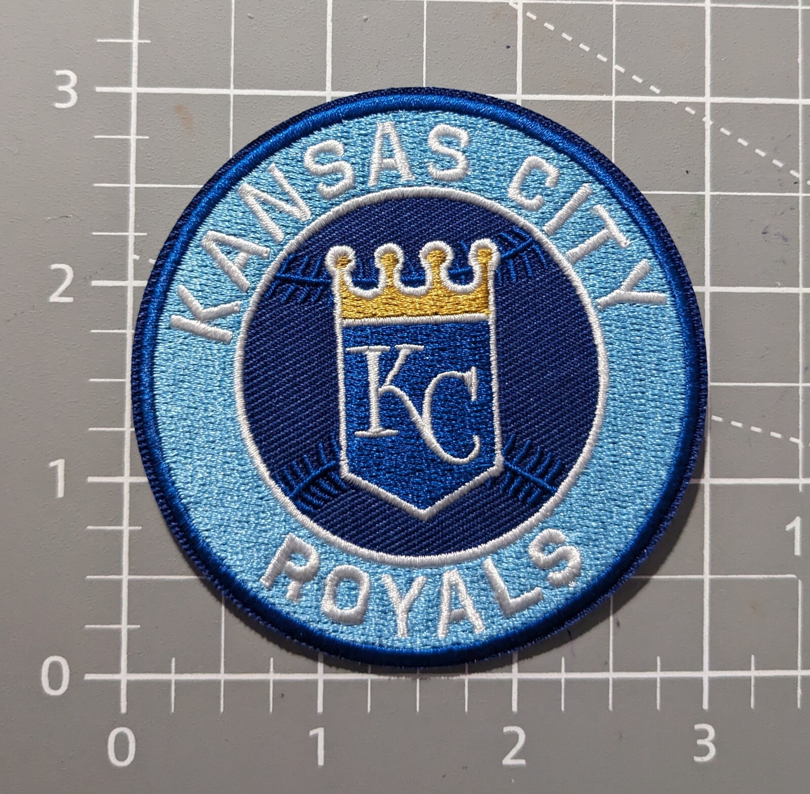 Kansas City Royals Patch 3" MLB Baseball Sports Embroidered Iron On ...