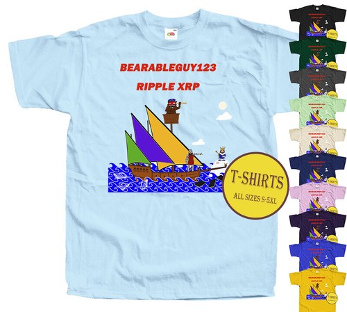 Bearableguy123 XRP BTC V3 DTG PRINT MEN T SHIRT ALL SIZES S-5XL | eBay