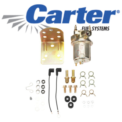Carter Fuel Pump P4594 Electric 12v 72gph 5-9 Psi, 1/4" Npsf For 3/8 ...