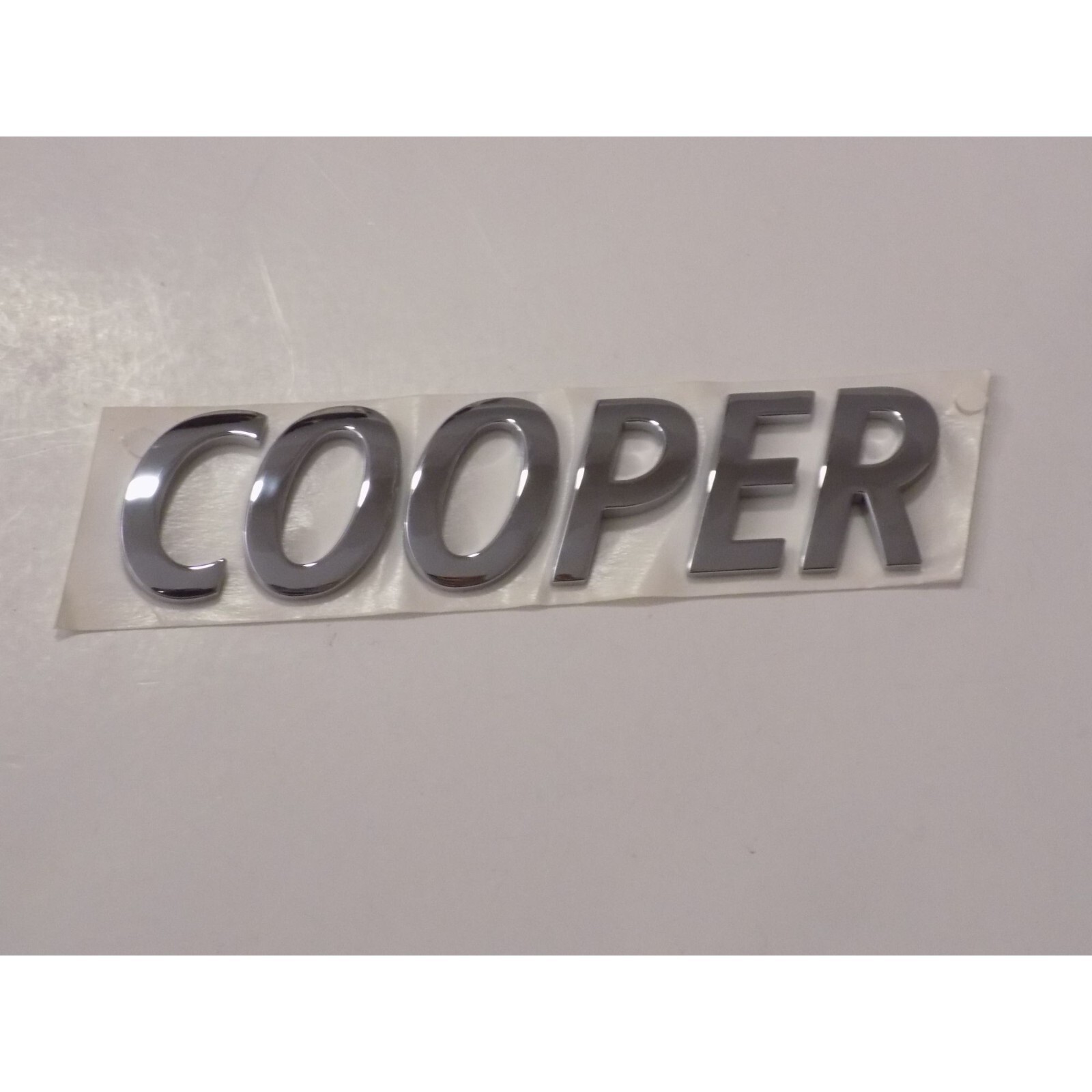 MINI Cooper Model Lettering "COOPER" OEM Part 51-14-7-026-180 (Silver ...