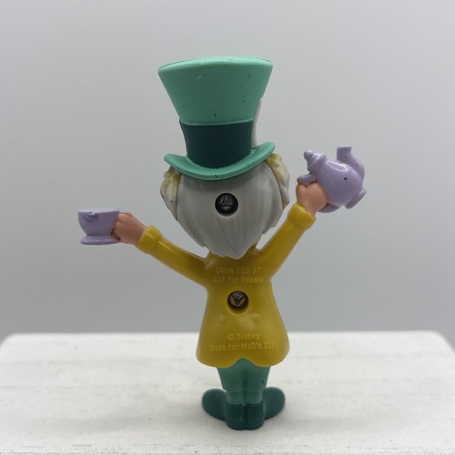 Walt Disney World 50th McDonald's Happy Meal Toy Mad Hatter Alice ...