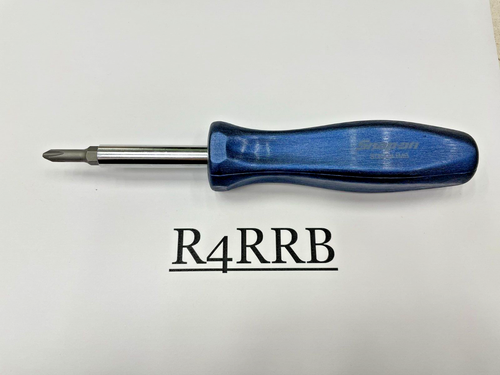 NEW AUCTION * Snap-on Tools POWER BLUE Hard Grip FLIP Blade Screwdriver ...