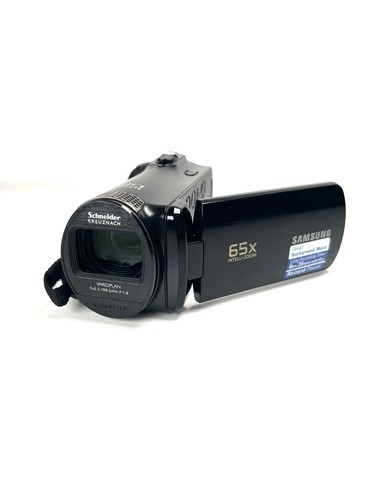 Samsung SMX-F50BP Camcorder 65x Zoom Compact Digital Video Camera ...