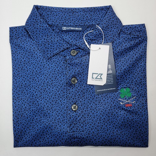 NEW Men's S Small Cutter and Buck Geometric AOP Pattern Birdie Golf ...