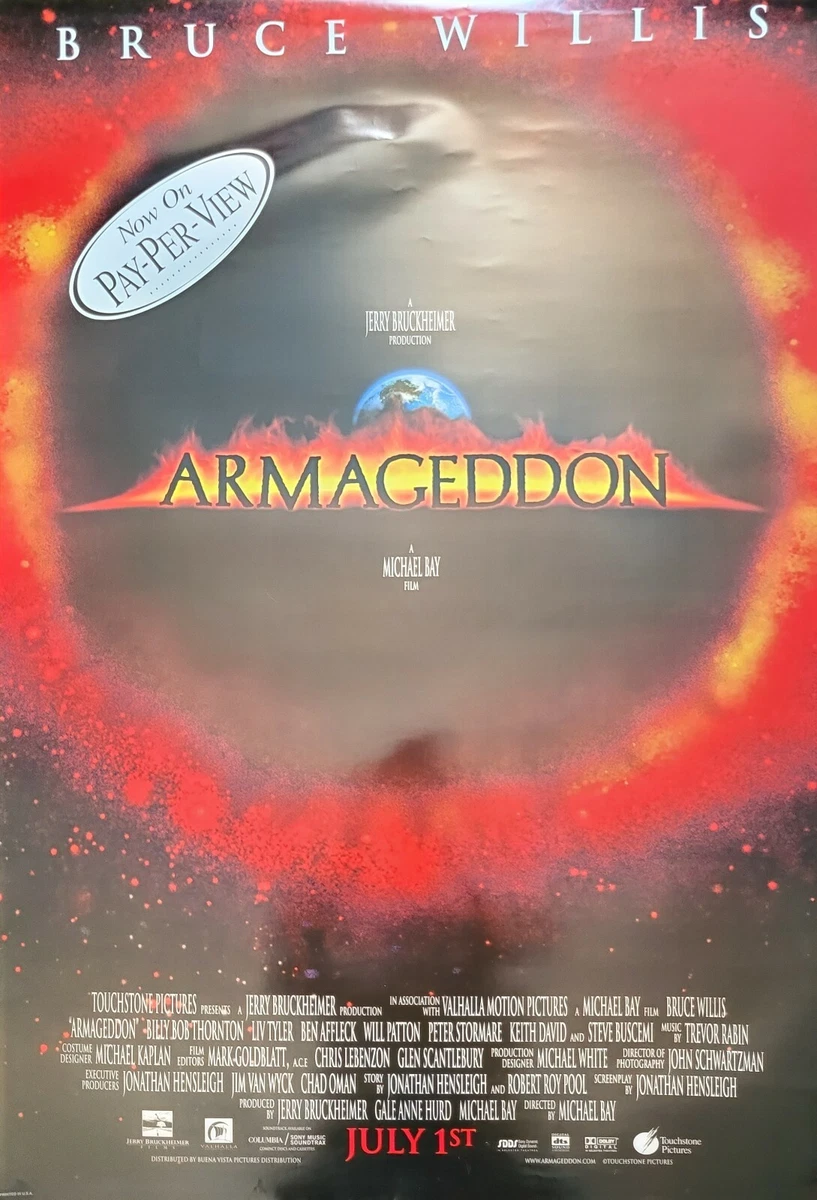 Ben Affleck Armageddon Poster