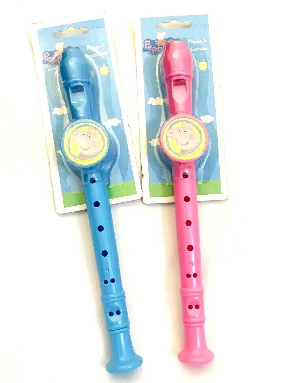Disney Characters Peppa Pig Recorder Musical Toy Pink or Yellow Age 3 ...