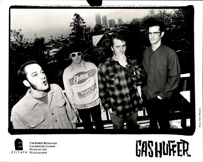 LD276 1996 Original Alice Wheeler Photo AMERICAN GARAGE ROCK BAND GAS ...