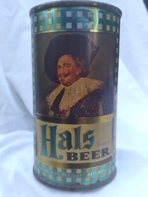 Hals Premium Beer flat top beer can | eBay