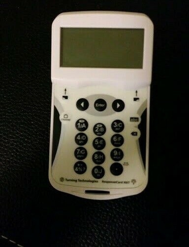 TURNING TECHNOLOGIES RESPONSE CARD NXT RCXR-03 CLICKER | eBay