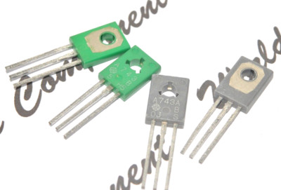 1pcs - Hitachi 2SA743 PNP 8W 50V 1A TO126 Transistor - 'Genuine' | eBay