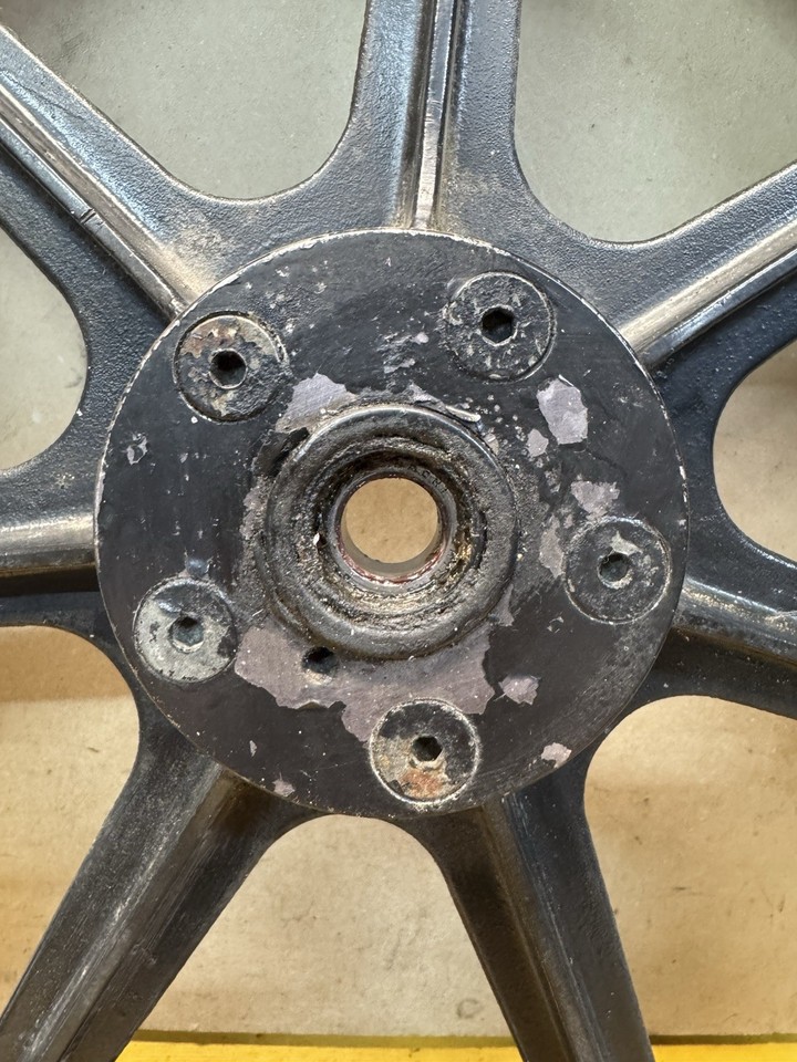 Harley Morris Mag 7 Spoke Wheel 19” Shovelhead Ironhead Front Chopper ...