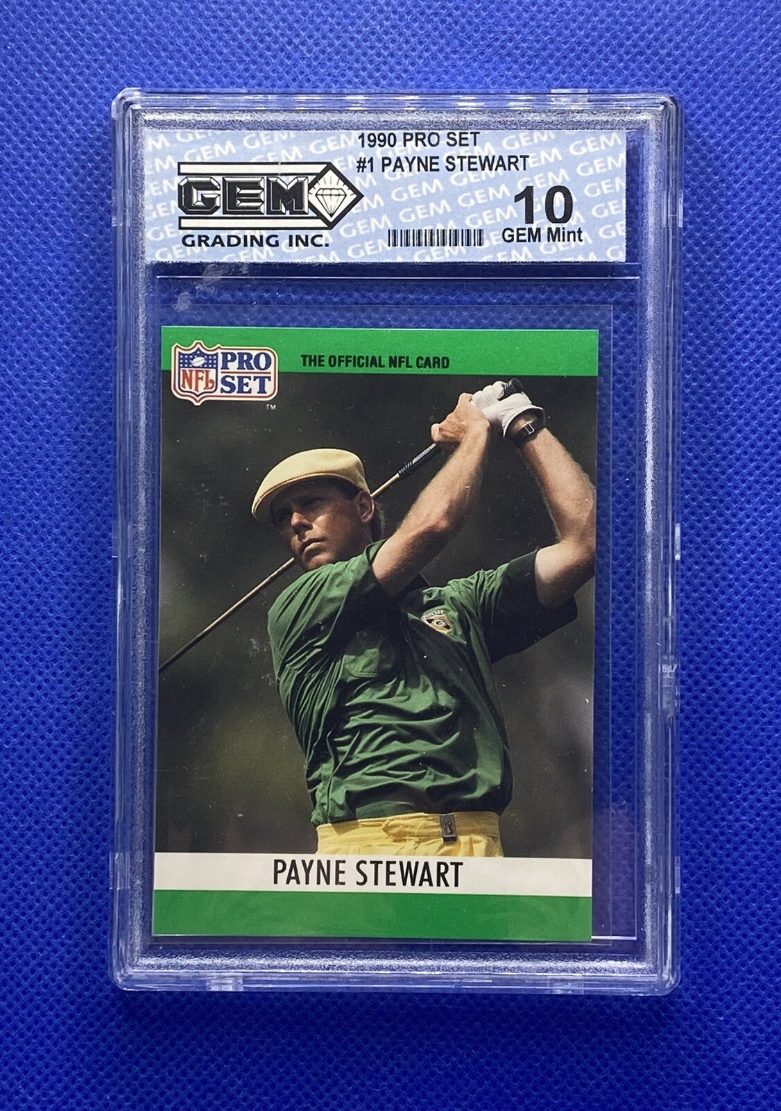 1990 Pro Set Payne Stewart #1 GEM 10 GEM MINT. GC2 | eBay