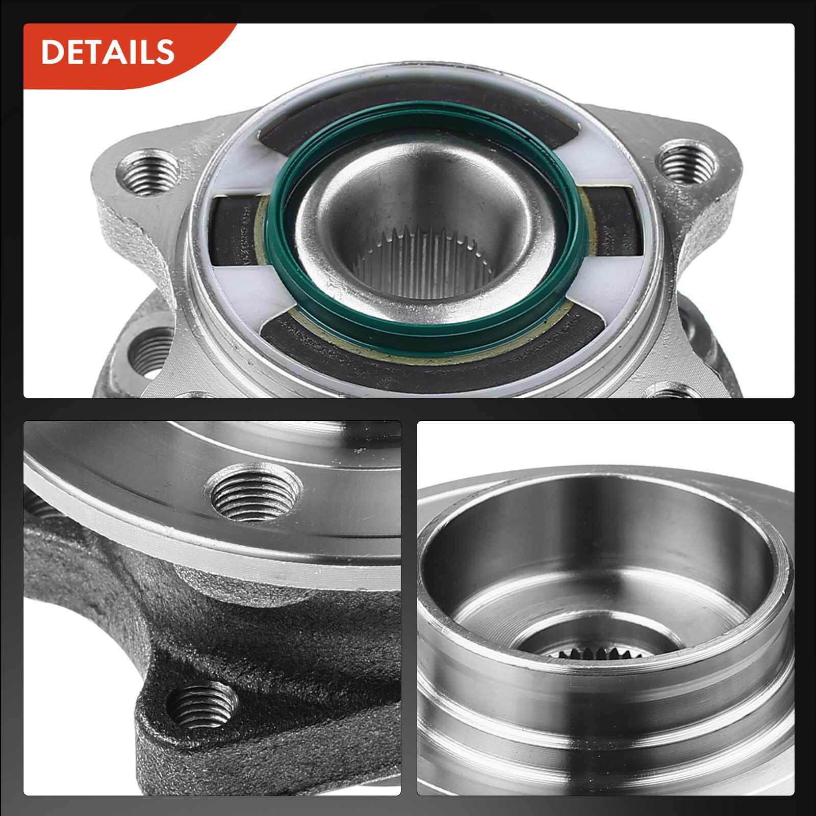 Rear LH or RH Wheel Bearing Hub for Volvo S60 384 V70 285 XC70 295 D5 2 ...