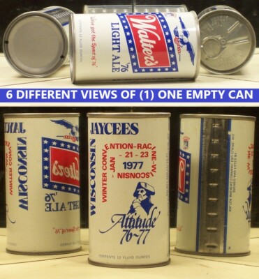 Walter's Light Ale 1976-77 12 oz S/S Can Wisconsin Jaycees Wisconsin ...