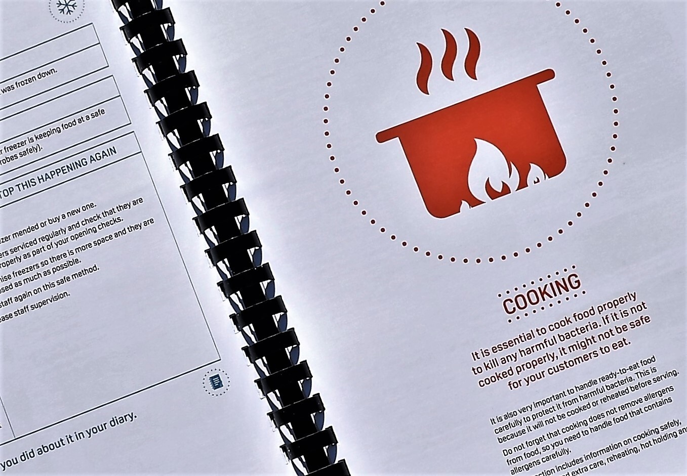 Safer Food Better Business 2025 SFBB + 24 Month Diary +Temp + 1 Sign ...