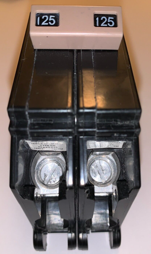 CH2125 2 Pole 125 AMP Type CH Circuit Breaker 10,000 AIC Fits Eaton CH ...