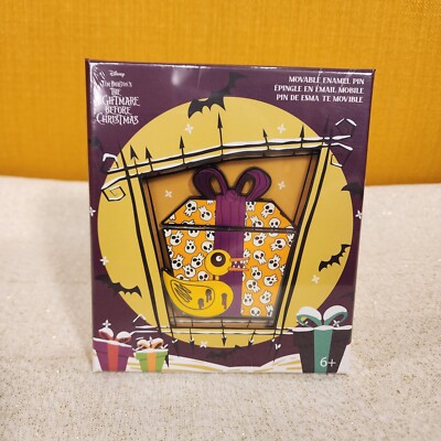 Loungefly Disney NBC Scary Teddy Pop Up Present Surprise LE Enamel Pin ...