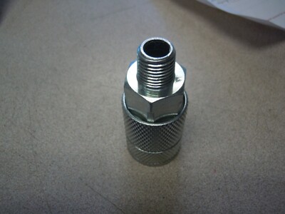 Amflo AMFC7 Coupler 3/8 1/4" Nptm 3/8" Automotive x 1/4" Male NPT Steel ...