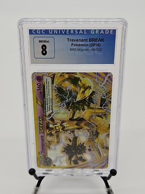 CGC 8 POKEMON 2016 TREVENANT BREAK BREAKPOINT 66/122 | eBay