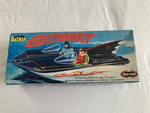 Polar Lights Batman Batboat #6906 Plastic Model Kit 2003 - Unassembled ...