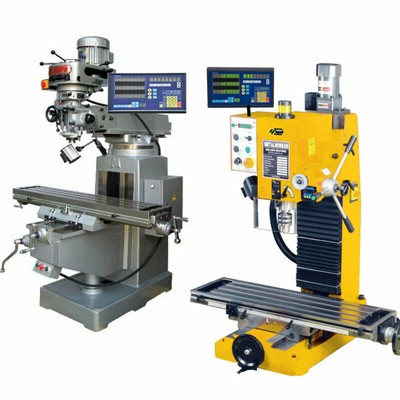 3 AXIS DIGITAL READOUT MILLING LATHE MACHINE TTL LINEAR SCALE PRECISION ...