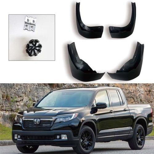 4PCS Front & Rear Splash Mud Flap Guard Mudguard Fit 2017-2025 Honda ...