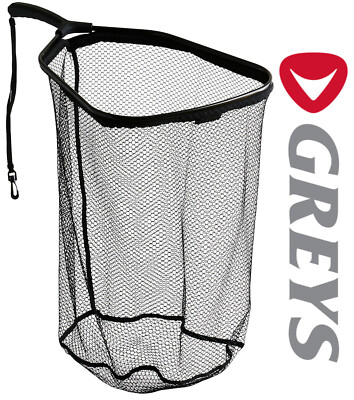 Greys Floating Trout Nets New 2024 Rubber Mesh 2 Sizes Deep Landing ...