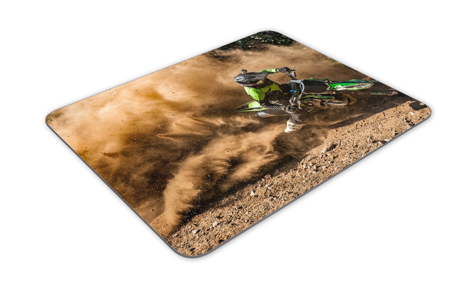 Motocross Dirt Bike Mouse Mat Pad - Biker Motorbike Dad Computer Gift ...
