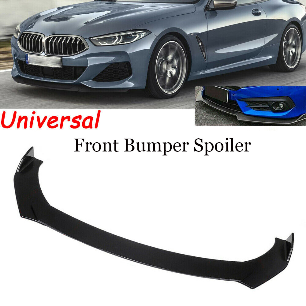 Bumper Spoiler Universal Car Front Protector Lip Body Splitter Kit ...