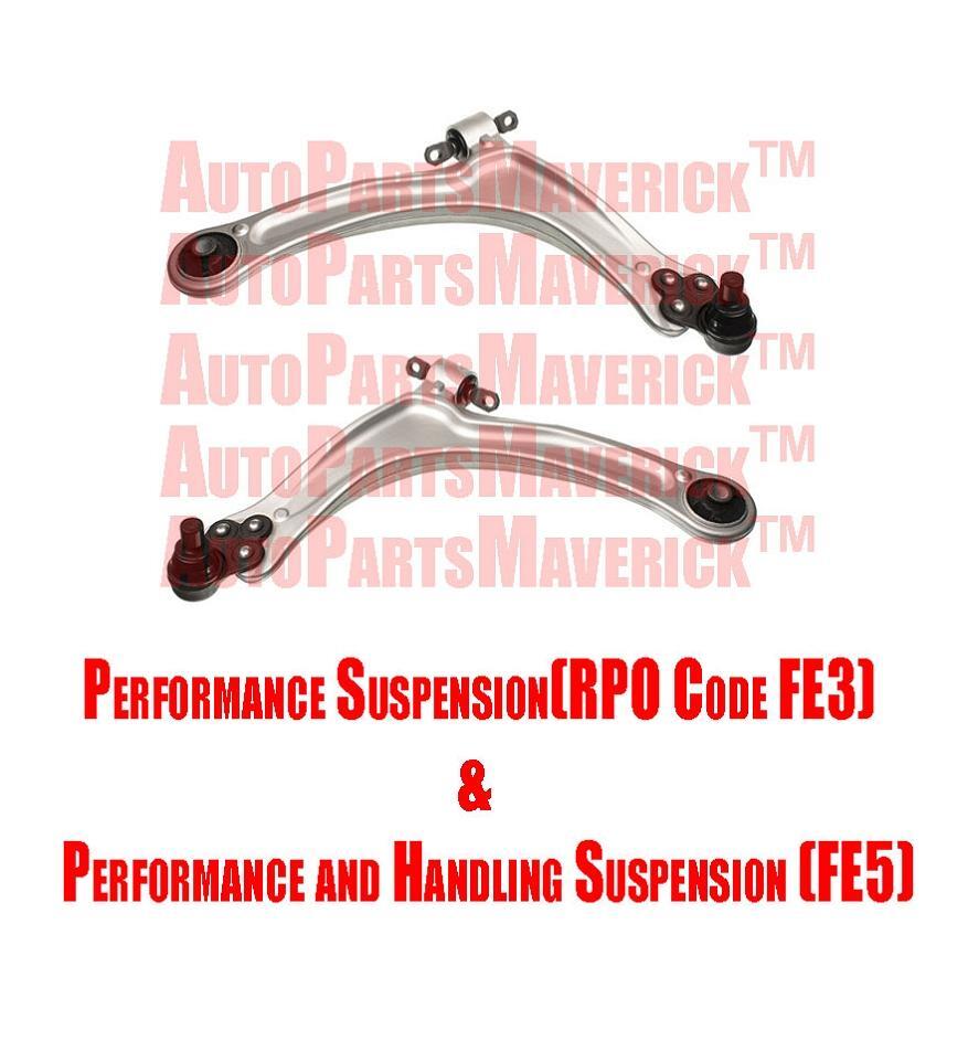 For COBALT SS 05-10 Frt Aluminum Control Arms for RPO Code FE3 or FE5 ...