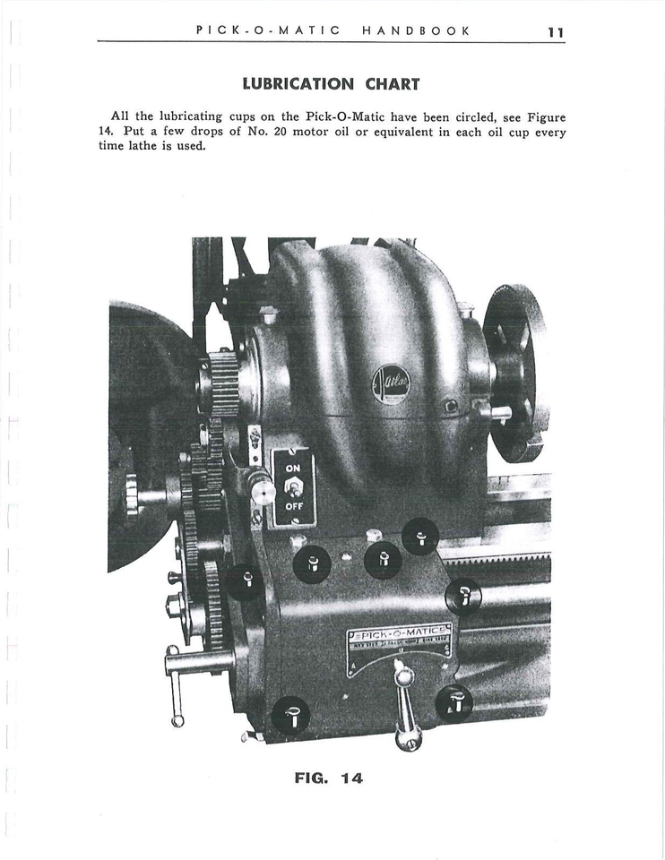 10in Metal Lathe & Threading Charts Operator Inst Manual Fits Atlas ...