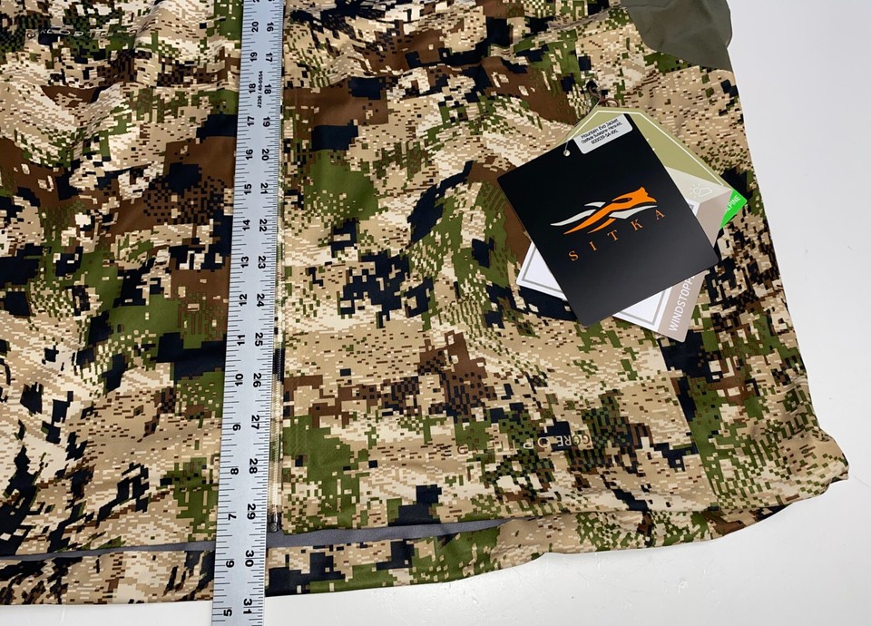 Sitka Gear Jacket Men's 2XL Mountain Evo Gore-Tex Optifade Subalpine ...