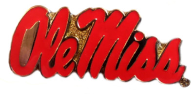 Ole Miss Rebels Pins OLE MISS Script University of Mississippi College ...