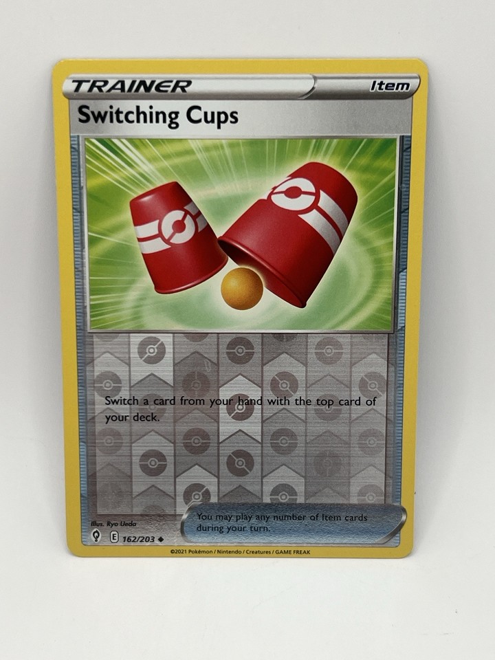 Switching Cups 162/203 Swsh07: Evolving Skies Reverse Holo | eBay