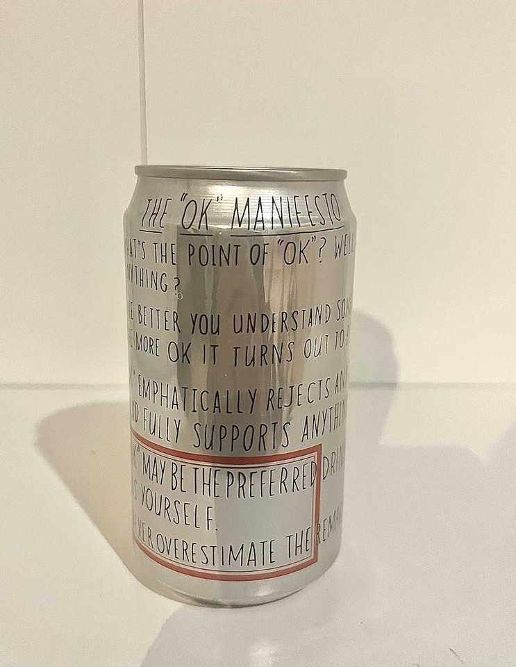 OK SODA CAN (empty) 1994 Coca-cola Soda Never Released Outside Of Test ...