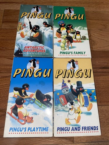 Pingu VHS Tape Lot Volume 1-4. Bundle Of 4 Tapes RARE | eBay
