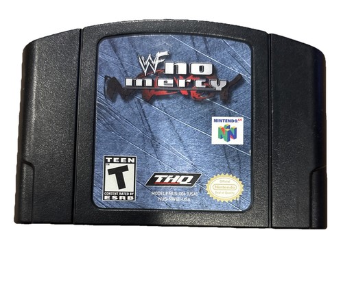 WWF No Mercy Nintendo 64 N64 Cart Only Authentic Tested Working VG | eBay