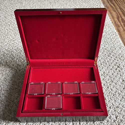 USMC Rank Insignia Wooden Jewelry Box United States Marine Corps | eBay