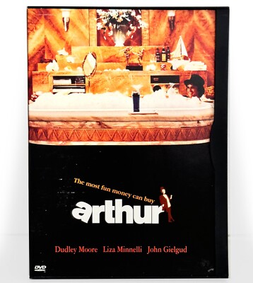 Arthur (DVD, 1981, Full Screen) John Gielgud Dudley Moore Liza Minnelli ...