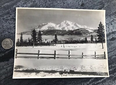 Antique Original 1907 Charles C. R. Miller Mt. Shasta California Photo ...