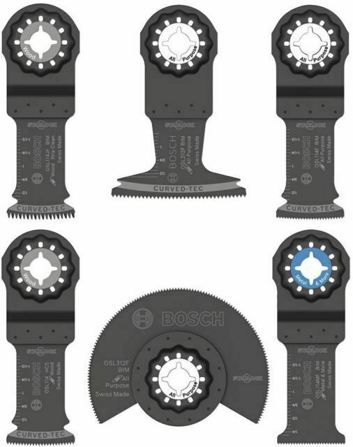 Bosch OSL006 6 Piece Oscillating Multi Tool Set for sale online | eBay