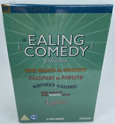 The Ealing Comedy Collection - New & Sealed 5 Film/Movie DVD Boxset ...