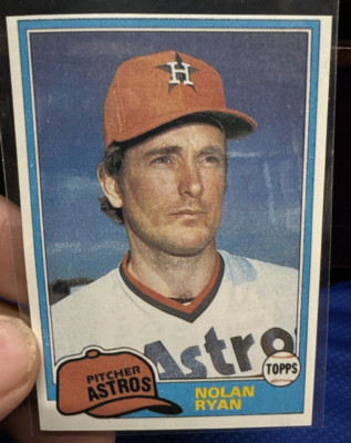 Nolan Ryan 1981 Topps Reprint Sticker 1993 Brookshire Bros. Produced | eBay