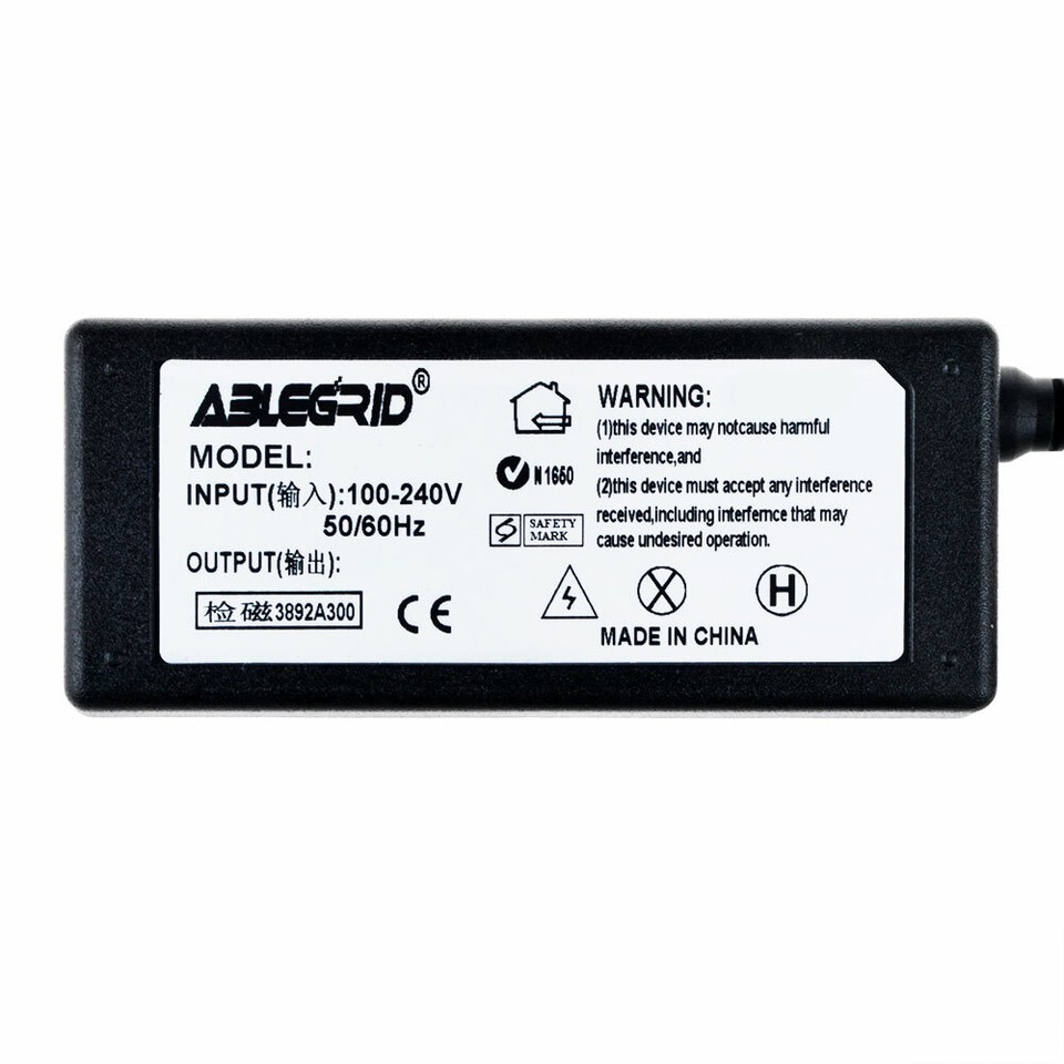 Positive Center Pin 5.5mm*2.5mm 13.8V 3A AC-DC Adapter Power Supply ...