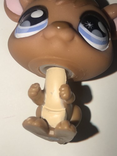 Littlest Pet Shop Kangaroo Brown Blue #LPS 682 | eBay